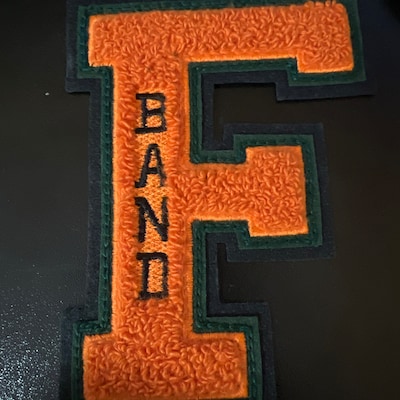 Custom / Personalized Chenille Varsity CAPTAIN Patch Personalized in ...