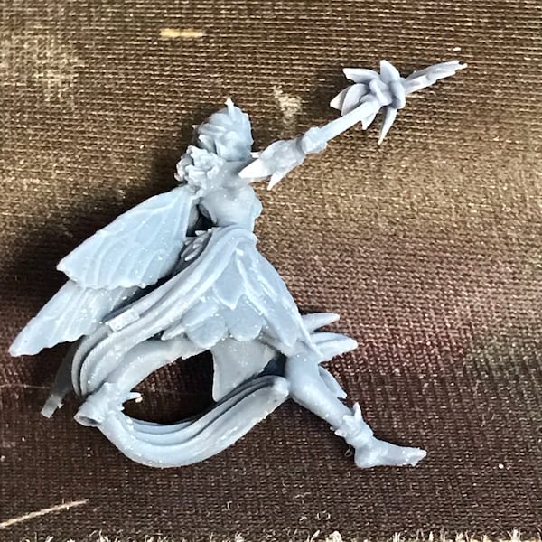 Sprites Faries Fairys Magic Forest 3D Resin Printed Miniature Tabletop ...