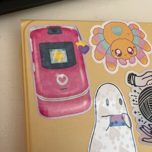 Holographic Cozy Gamer Vinyl Die Cut Sticker, Rainbow Cute Gamer Girl ...