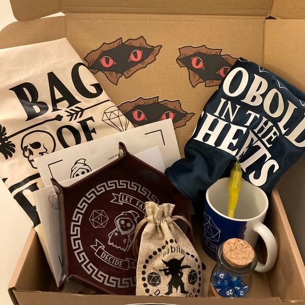 Dnd Mystery Mimic Box - Dungeons and Dragons - Gift for Players and Dm ...