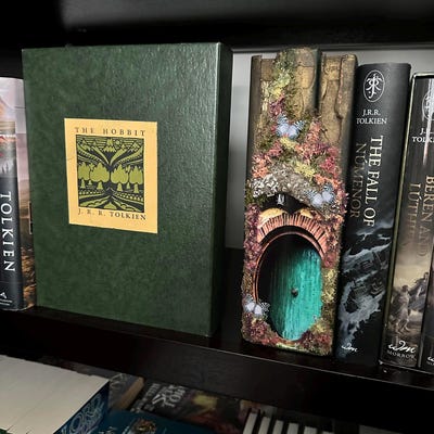 SAMPLES of Witchy Bookshelf Inserts/repurposed Book Art/magic Book Art/book Nooks/book Gifts - Etsy