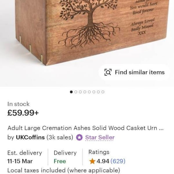 Plaque for Cremation Ashes Urn Name Label Necklace Medallion Urn Fully ...