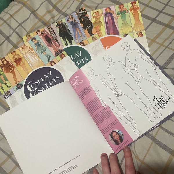 Cosplay Concepts Art Books - Etsy