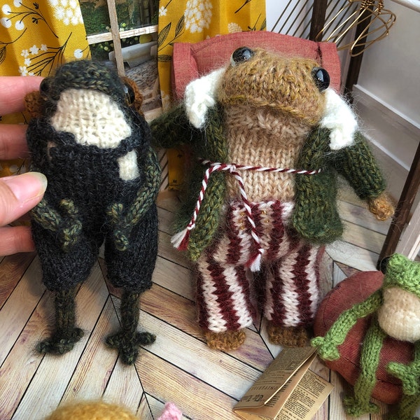 MR. TOAD - Knitting Pattern - Etsy