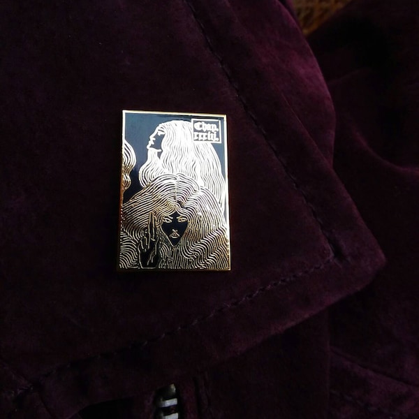 Desert Sunset Enamel Pin - Etsy