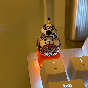 The Avengers Iron Man Backlit LED Keycaps Handmade Resin | Etsy