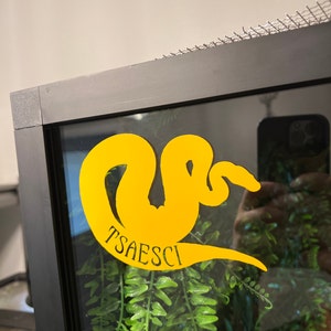 Customizable Name Ball Python Snake Vinyl Decal READ DESCRIPTION - Etsy