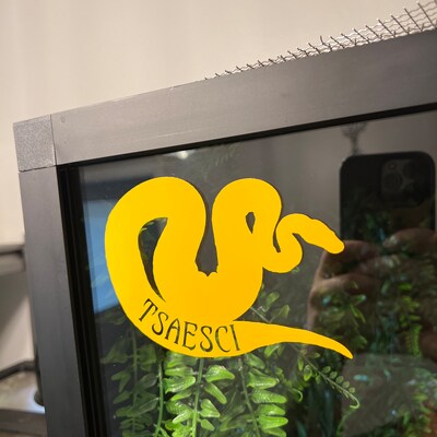 Customizable Name Ball Python Snake Vinyl Decal READ DESCRIPTION - Etsy