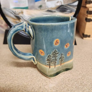 Firefly Mug, Pine Tree Mug, up North Summer Mug, Camping Coffee Cup ...