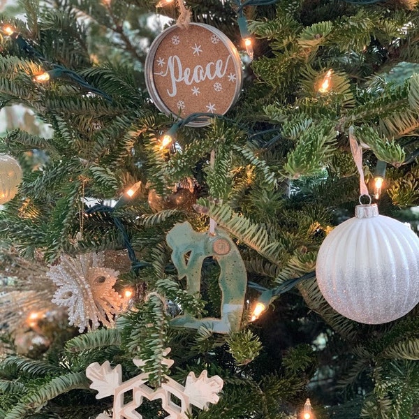 Yoga Ornament, Christmas Ornament for the Yogi in Your Life: Camel Pose ...