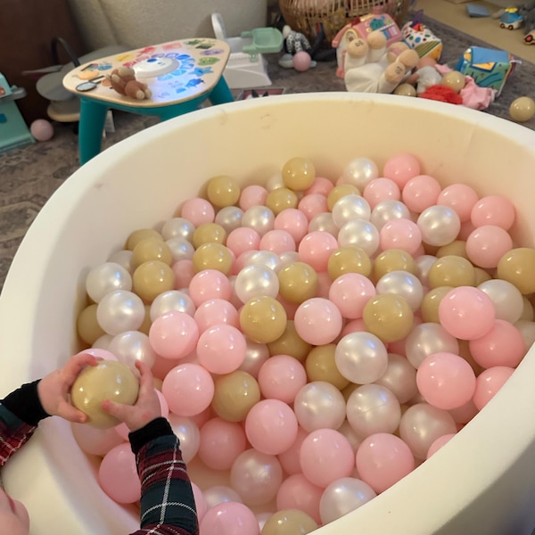 Black Ball Pit, Soft Play Equipment, Baby Ball Pool, Activity Toy ...