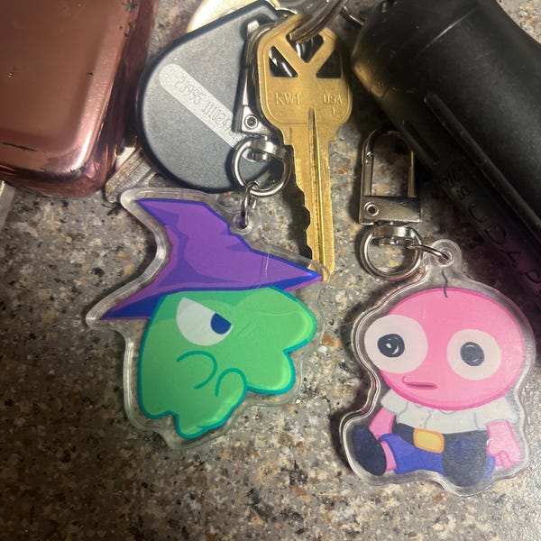 Nostalgia Shaker Keychains - Etsy