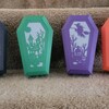 Pack 4 Coffin Box SVG, Silhouette Studio Templates Creating Halloween ...