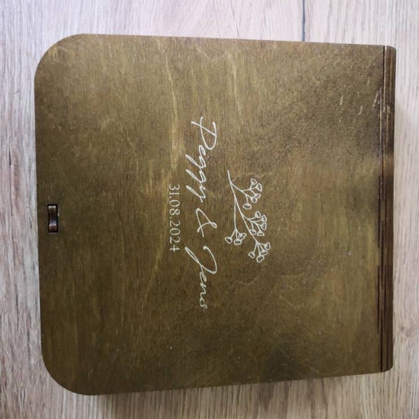 11x14 Wedding Album Box | Mahogany 35x28 Cm Photo Album Box | Wedding ...