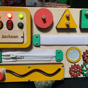 Sensory Large Busy Board-wall Panel LED Light 120x70 - Etsy