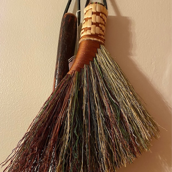 Hen's Wing Whisk Broom, Hand Tied, Havencroft Farm Broom, Natural Broom ...