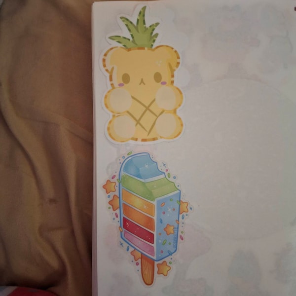 Popsicle Stickers - Transparent Stickers - Popstickles - Butter ...