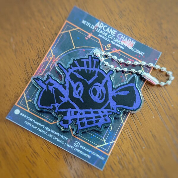 ARCANE Enamel Pin: Jinx Powder and Ekko Arcane Vinyl Customizable Set ...