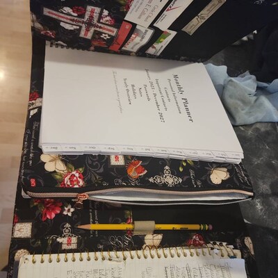 Planner Tote Bag Erin Condren Happy Plum Paper Planner - Etsy