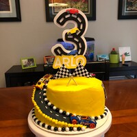 Glitter Zodiac Sign Pisces Symbol Cake Topper Birthday Party Cake ...