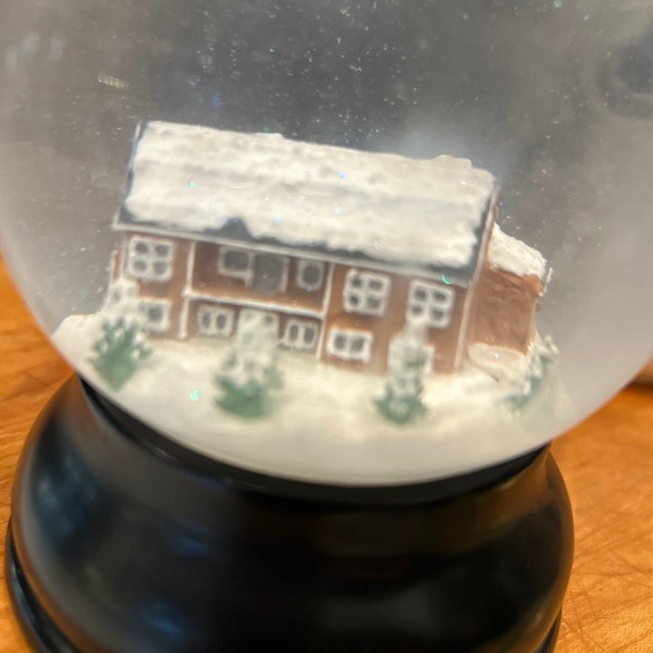 Snow Globe- Custom Snow Globe, Your Home in Globe, Christmas Gift ...