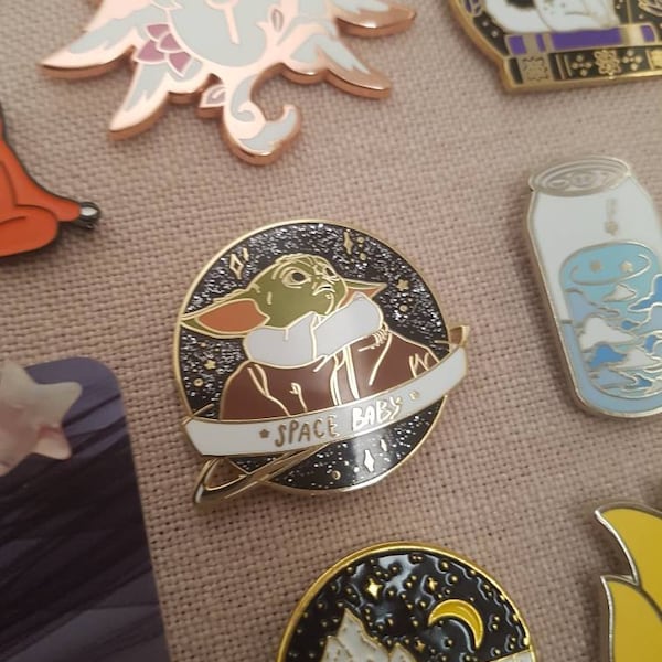 Grogu Pin Mandalorian the Child - the Asset Disney Star Wars Gold ...