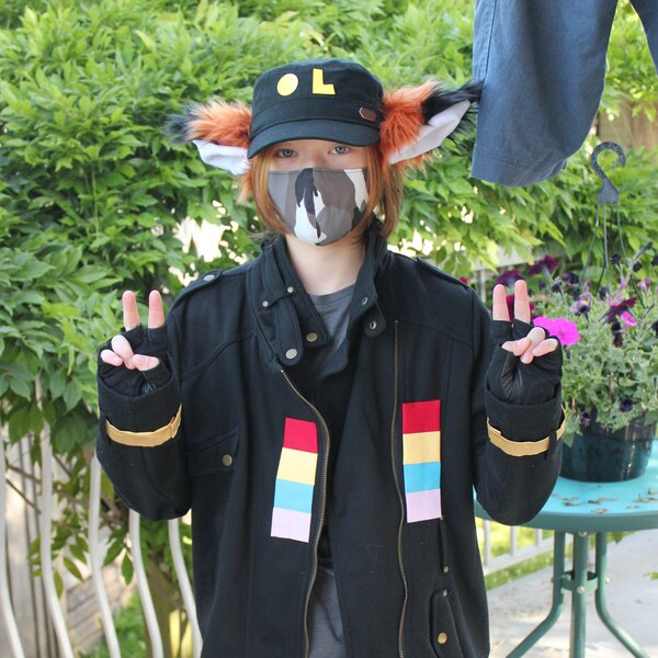 Furry Keychain, Feral Stray Dog Keychain, Acrylic Furry Charm, Furry ...