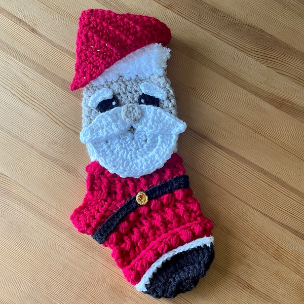 Crochet Pattern - INSTANT PDF DOWNLOAD - Crochet Stocking Pattern ...