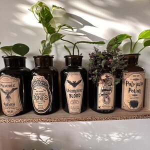 Wizard Potion Labels Printables, HP Polyjuice Potion Label, Editable ...