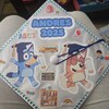 Bluey Graduation Sticker – Bluey With Cap and Certificate – Class of ...