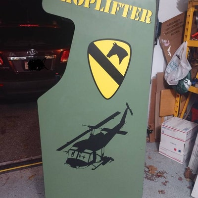 UH-1 Decal Gunship UH1 Decal / UH1 Vinyl Decal / UH1 Sticker / UH-1 ...