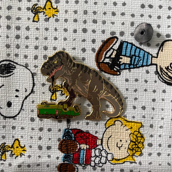 Jurassic Franchise Dinosaurs 2" Hard Enamel Pin - Lapel Pin Gift - Etsy