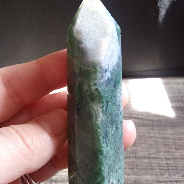 Red Moss Agate Towers Rare Carnelian Moss Agate Towers Natural Crystal ...