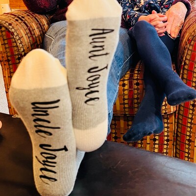 Custom Uncle Socks-gift for Uncle-uncle Gift-best Uncle Ever-brother ...