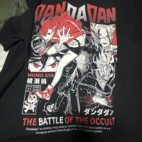 Dandadan Shirt Turbo Ganny Momo Ayase Anime Hoodie Japanese Streetwear ...