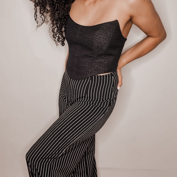 The Moonlight Corset. Strapless Corset Bustier, Ladies Downloadable ...