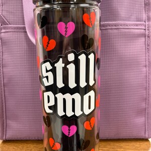 Elder Emo Can Cooler, Emo Beer Cozie, Emo Music Lover, Sceneior Emo ...