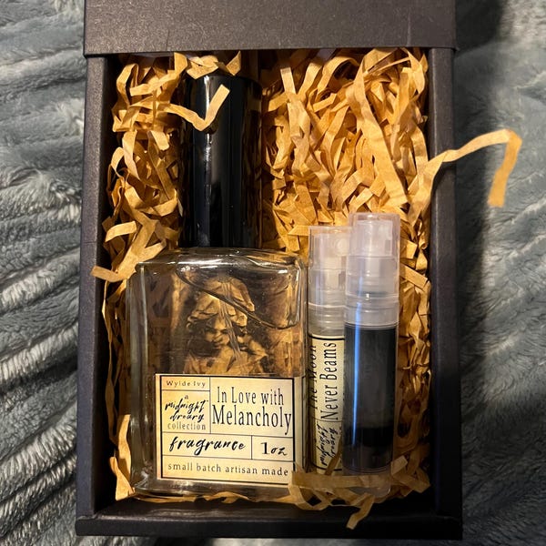 In Love With Melancholy Perfume Edger Allan Poe Inspired Fragrance - Etsy