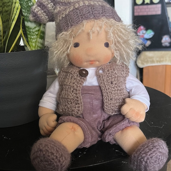 Waldorf Doll Making Tutorial 12 Inch Doll PDF Patter Step by Step ...