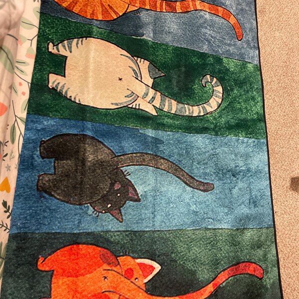 Alphabet Rug for Kids | Colorful Learning Carpet | ABC 123 Animal ...