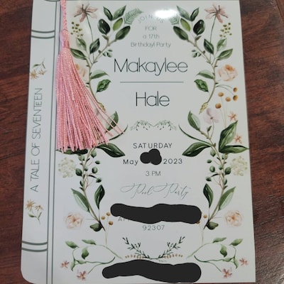 Book Cover Wedding Invitation Template Literary Book Invite - Etsy