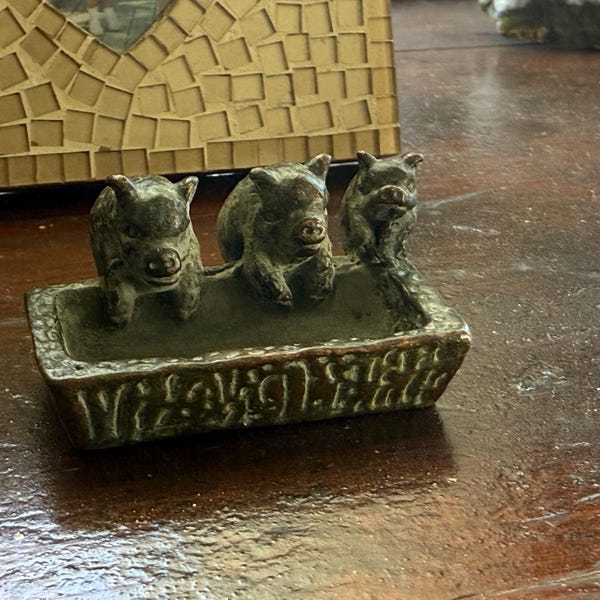 Red Copper Chinese Dragon Statue, Ancient Bronze Christmas Decor Loong ...