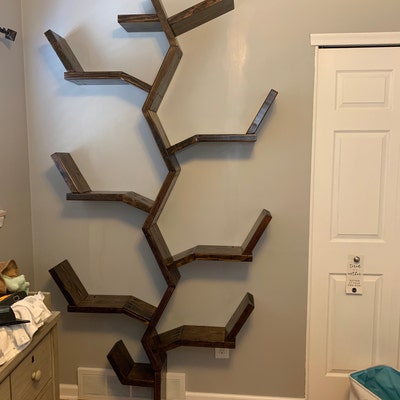 Tree Bookcase Plans Digital Download - Etsy