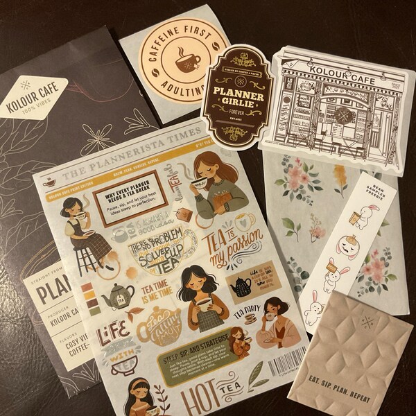 Travel Sticker Set | Airlines Holiday Themed Kit | Planner and Journal ...