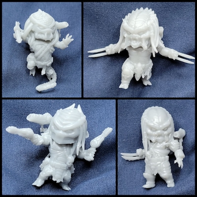Chibi Predator Team 3d Printed Miniatures - Etsy