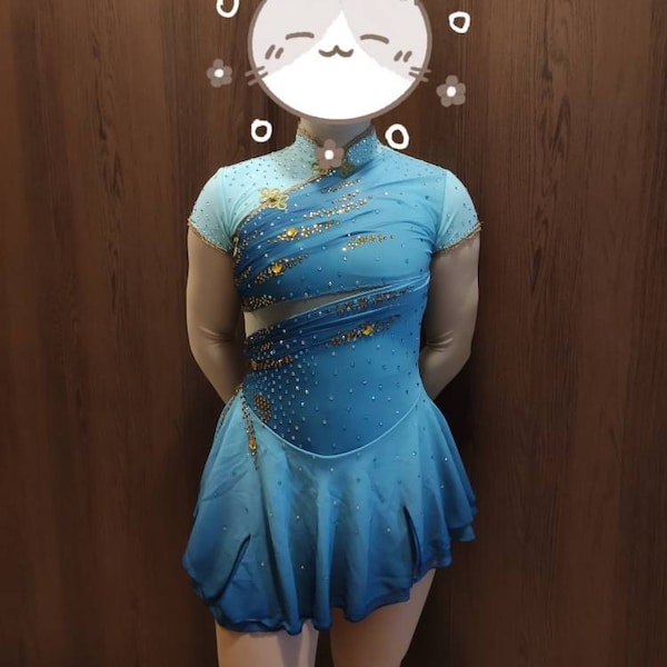 Ice Skating Dress “dark” - Etsy