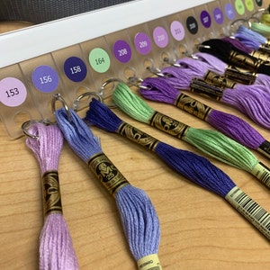 PDF Printable Coloured Long Bobbin Stickers or Labels for - Etsy