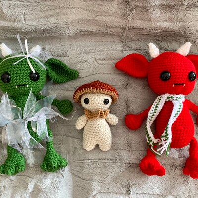 Goober the Goblin crochet PATTERN PDF ONLY - Etsy