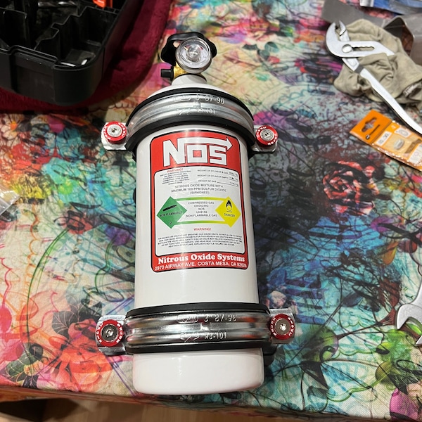 Plastic NOS Tank (for Decorative Purposes, Not Real) - Fully 3D Printed ...