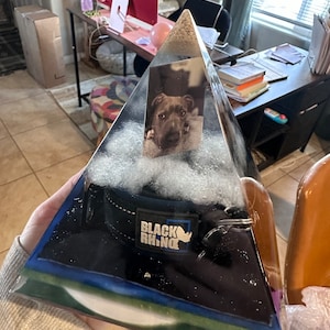 Pet Memorial Pyramid, Large, Resin Memorial, Dog/cat Ashes - Etsy